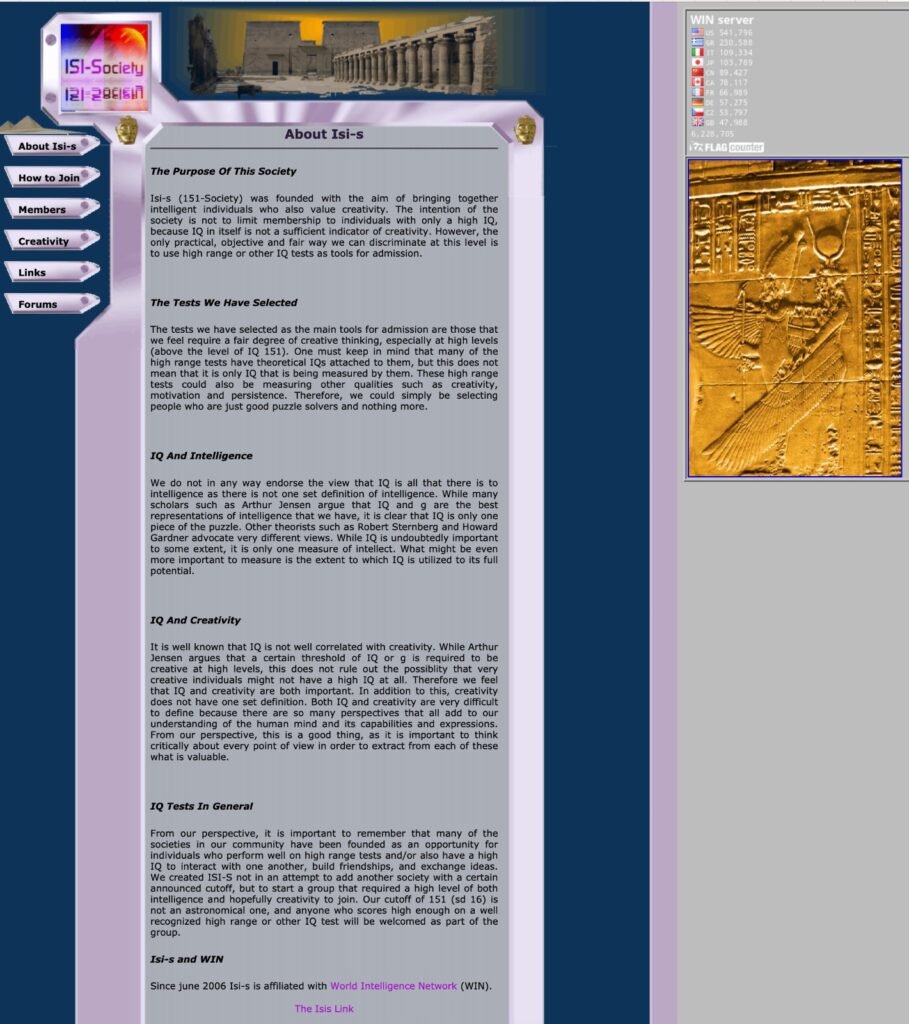 History – ISI-SOCIETY